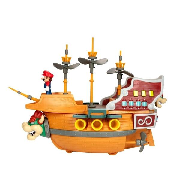 Nintendo | Toys | Super Mario Deluxe Bowsers Air Ship Playset For ...